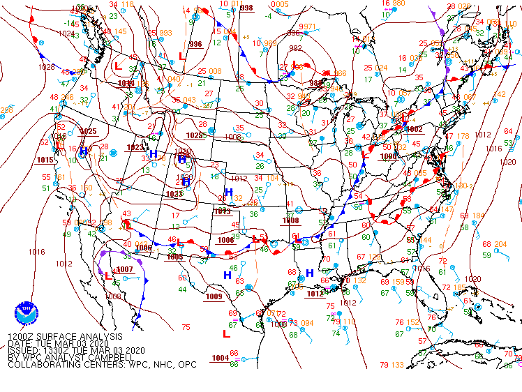 Air Masses & Fronts